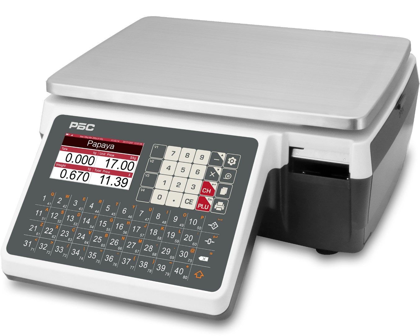 Купить Весы с печатью этикеток KS4010 Button (15/30 кг; Дисплей ...