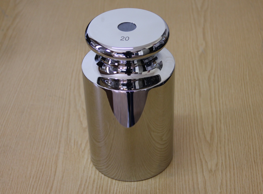 Гиря 10кг, F2 OIML R 111-1 с головкой, в аллюминиевом футляре, с ...